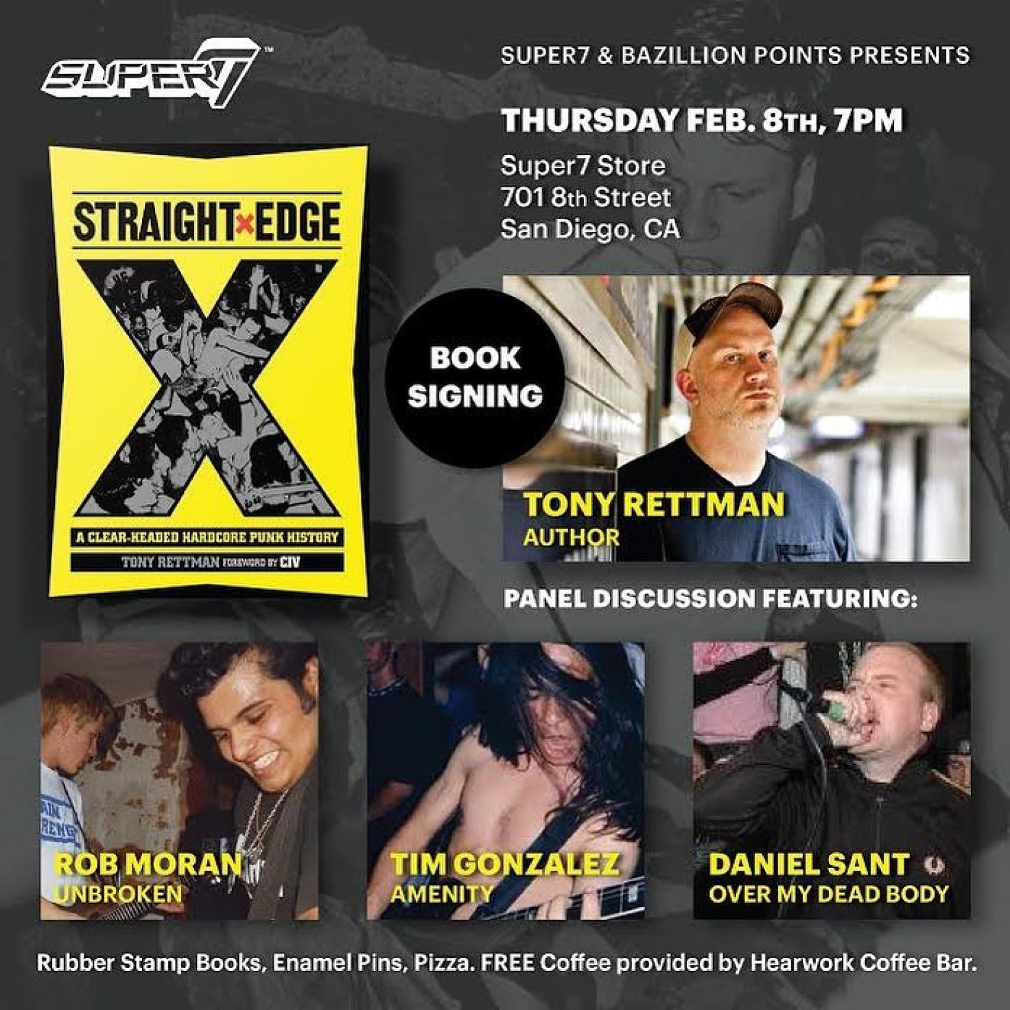 Thurs 2/8, San Diego: Rettman’s pre-LA Weekend STRAIGHT EDGE Panel at ...
